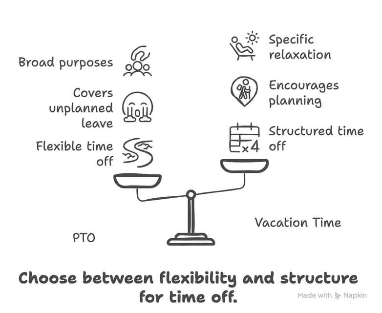 Understanding the Difference between PTO and Vacation Time