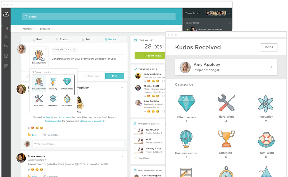 Kudos | Employee Recognition and Rewards Software | HR Cloud Kudos | Employee Recognition and Rewards Software | HR Cloud