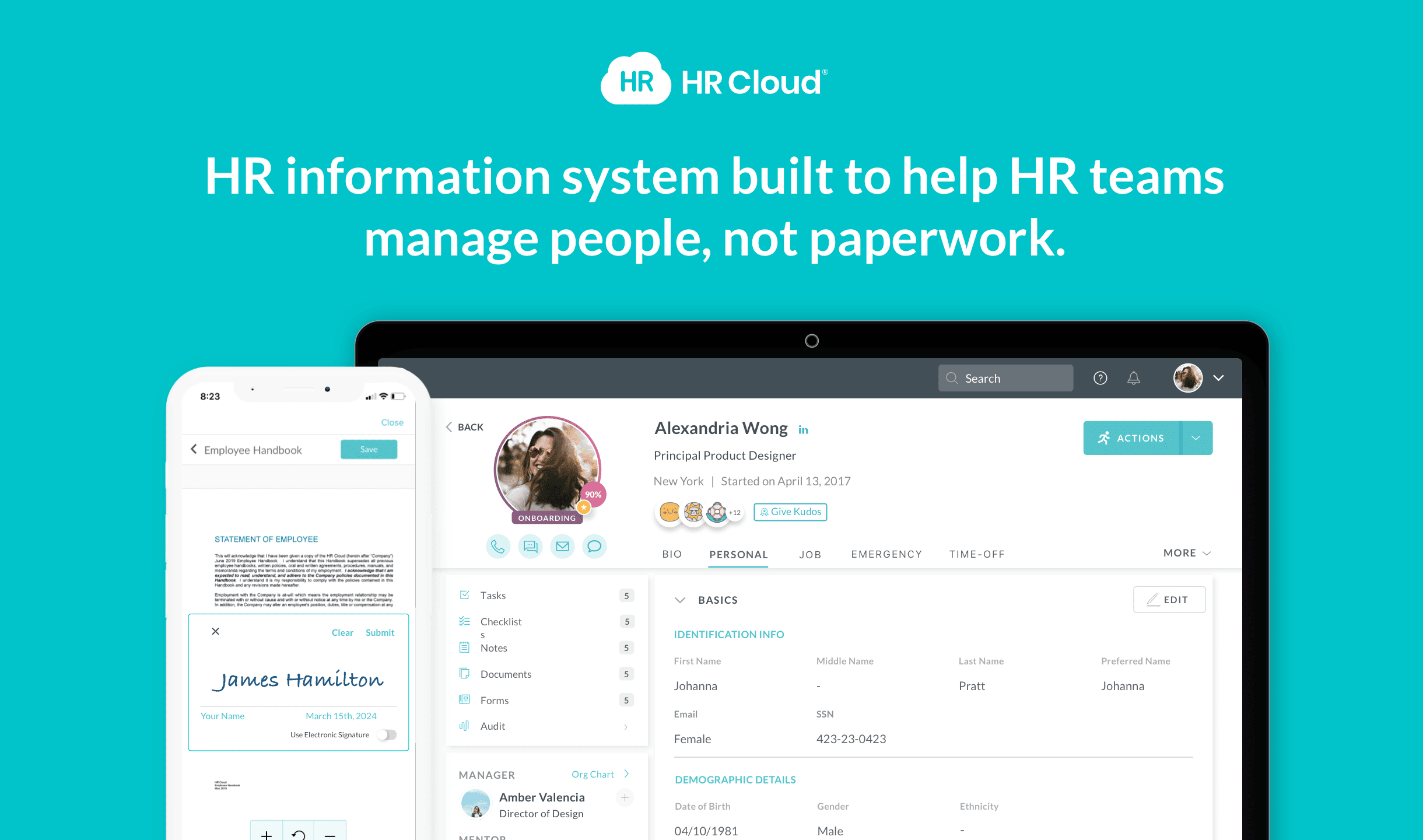 HR Cloud's HRIS | The Best HR Software For Your Company