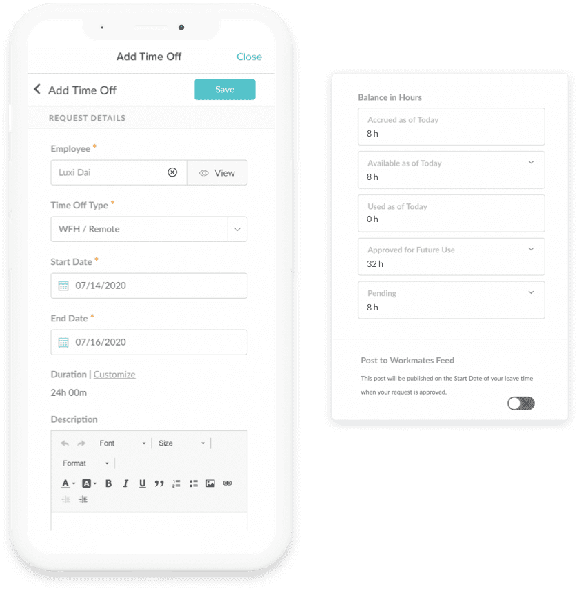 Automate Time-off Tracking and Time-off Management | HR Cloud