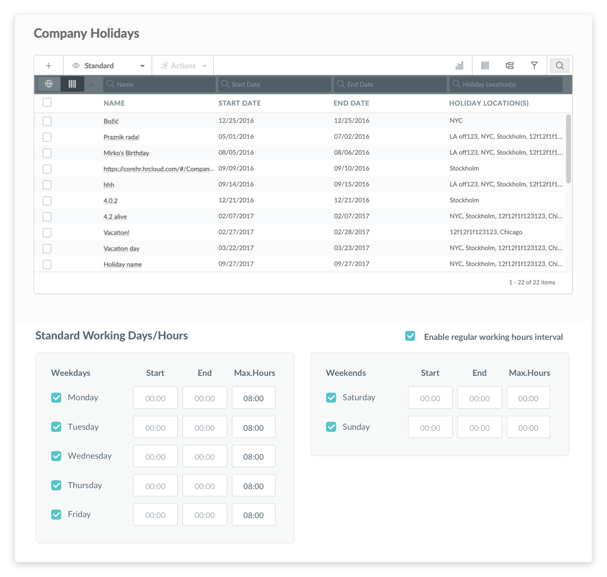 Powerful Time Tracking Software | HR Cloud