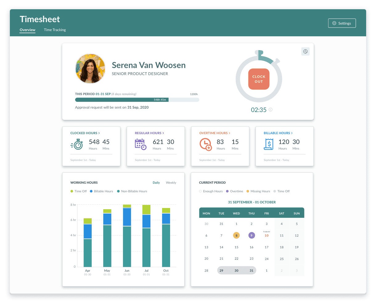 Time Tracking Software | Simplify Employee Management with HR Cloud