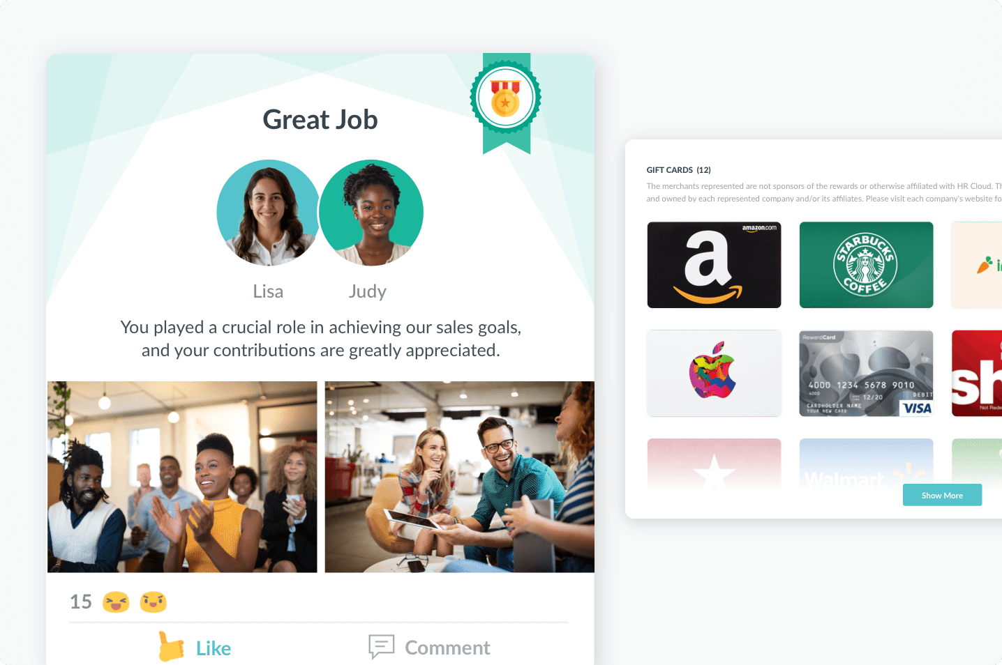 Employee Engagement Software for Recognition, Communication, and Culture