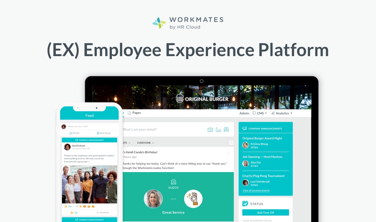 Request a Demo of HR Cloud's Workmates Solution | HR Cloud